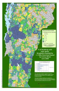 High speed broadband availability in Vermont - VTDigger