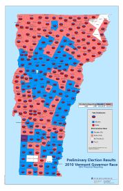 UPDATED: Town by town map of Vermont gubernatorial race results - VTDigger