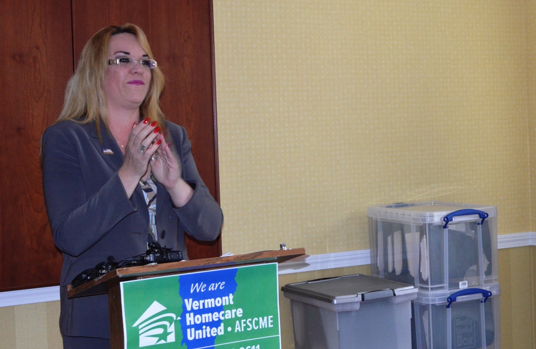 Formerly allies, two unions now to compete for home-care workers' votes