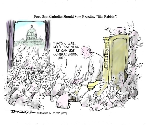 Danziger: Pope and Rabbits - VTDigger