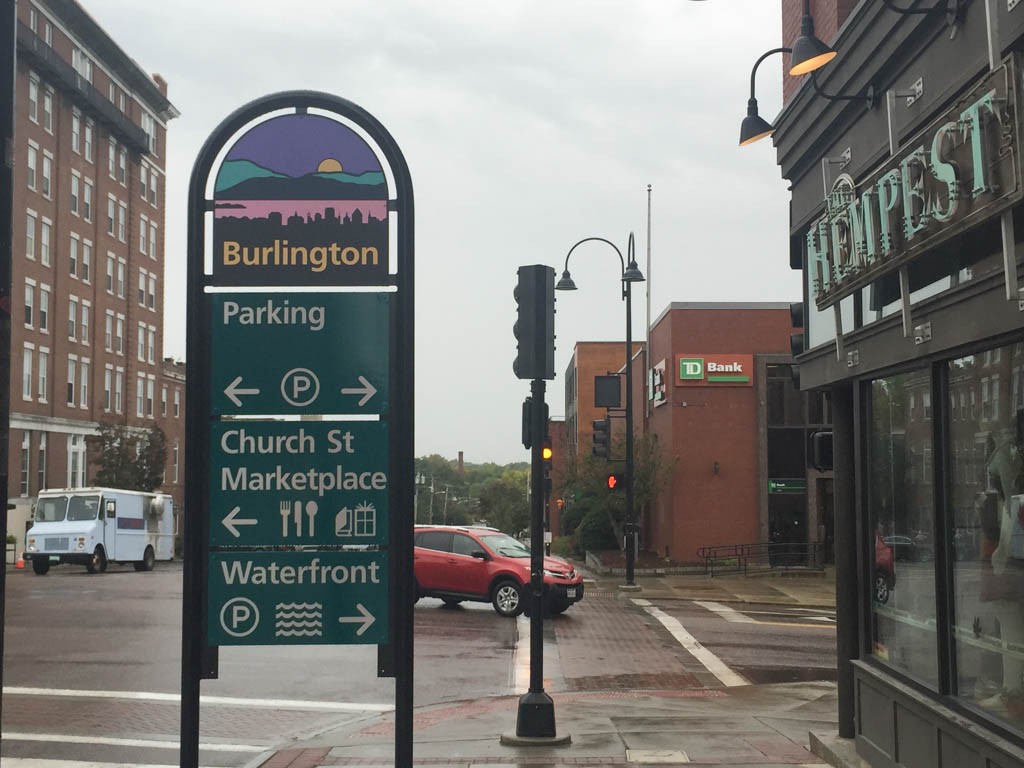Burlington officials hope new signs relieve congestion, improve ...
