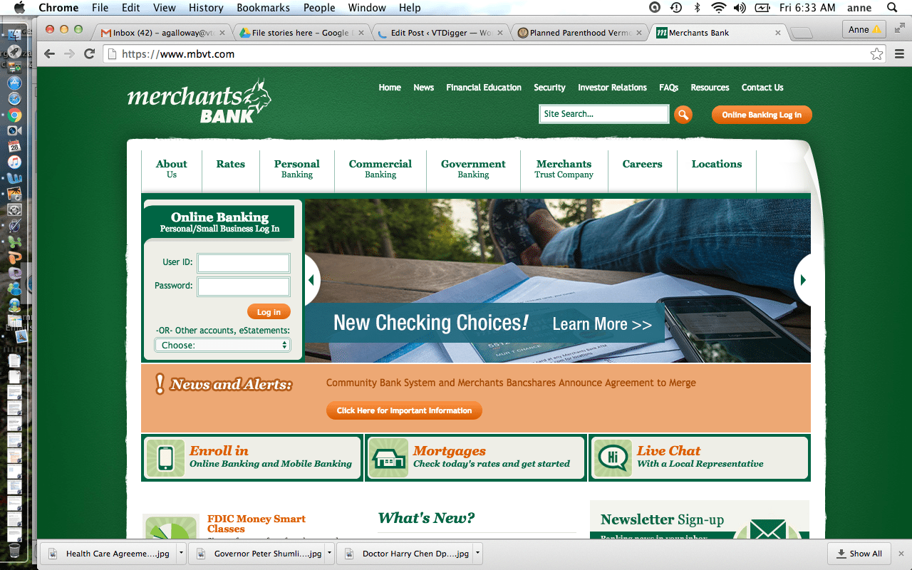 Merchants Bank merges with Community Bank System, ending an era - VTDigger