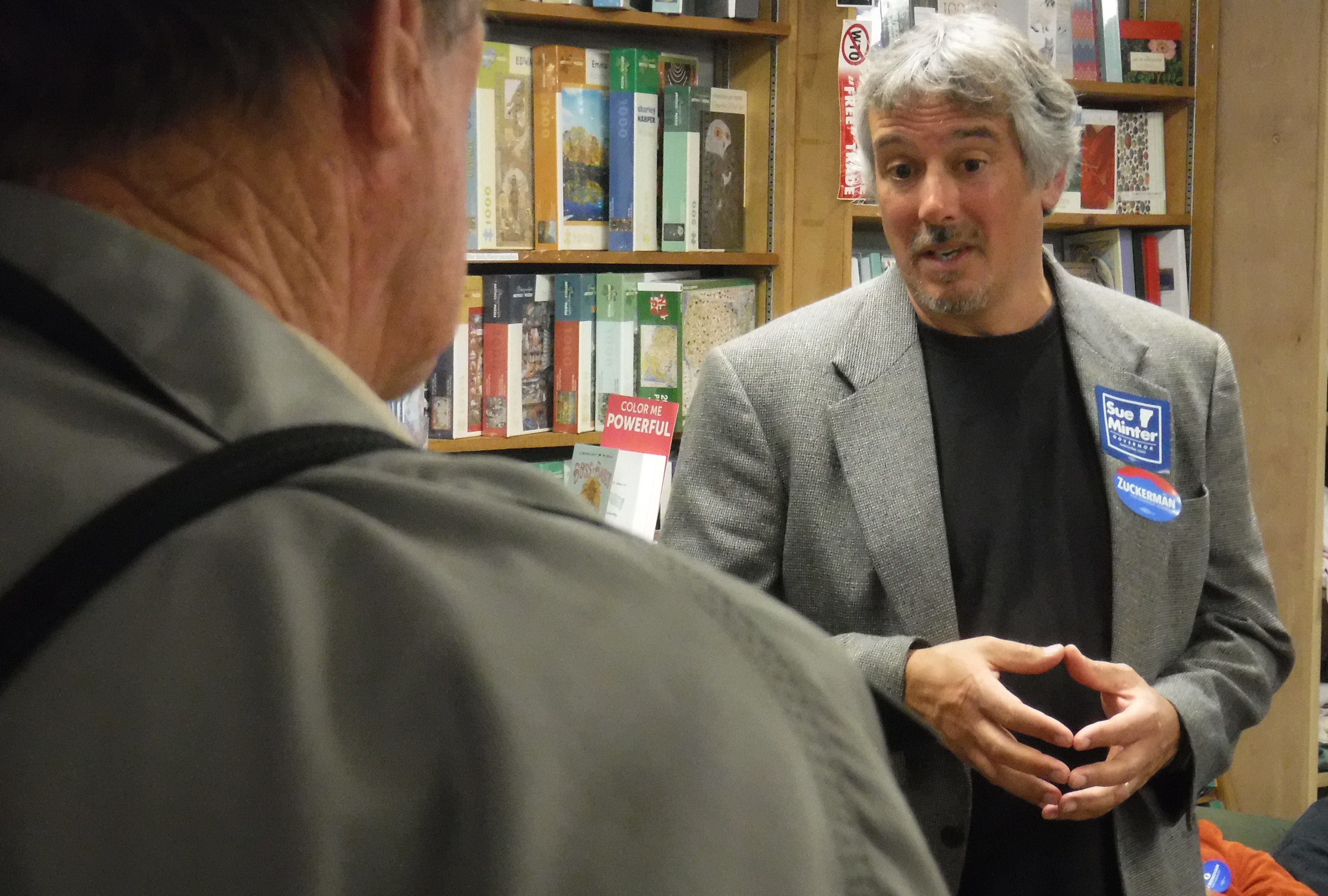 David Goodman’s high-wire act as a political husband - VTDigger