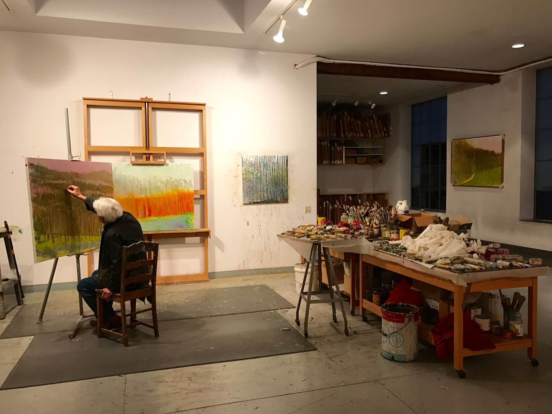 Vermont artist Wolf Kahn shows his true colors - VTDigger