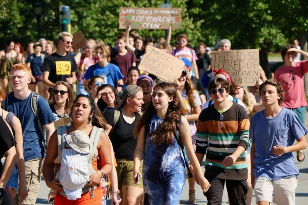 Students demand expulsion of UVM sophomore who stole BLM flag - VTDigger