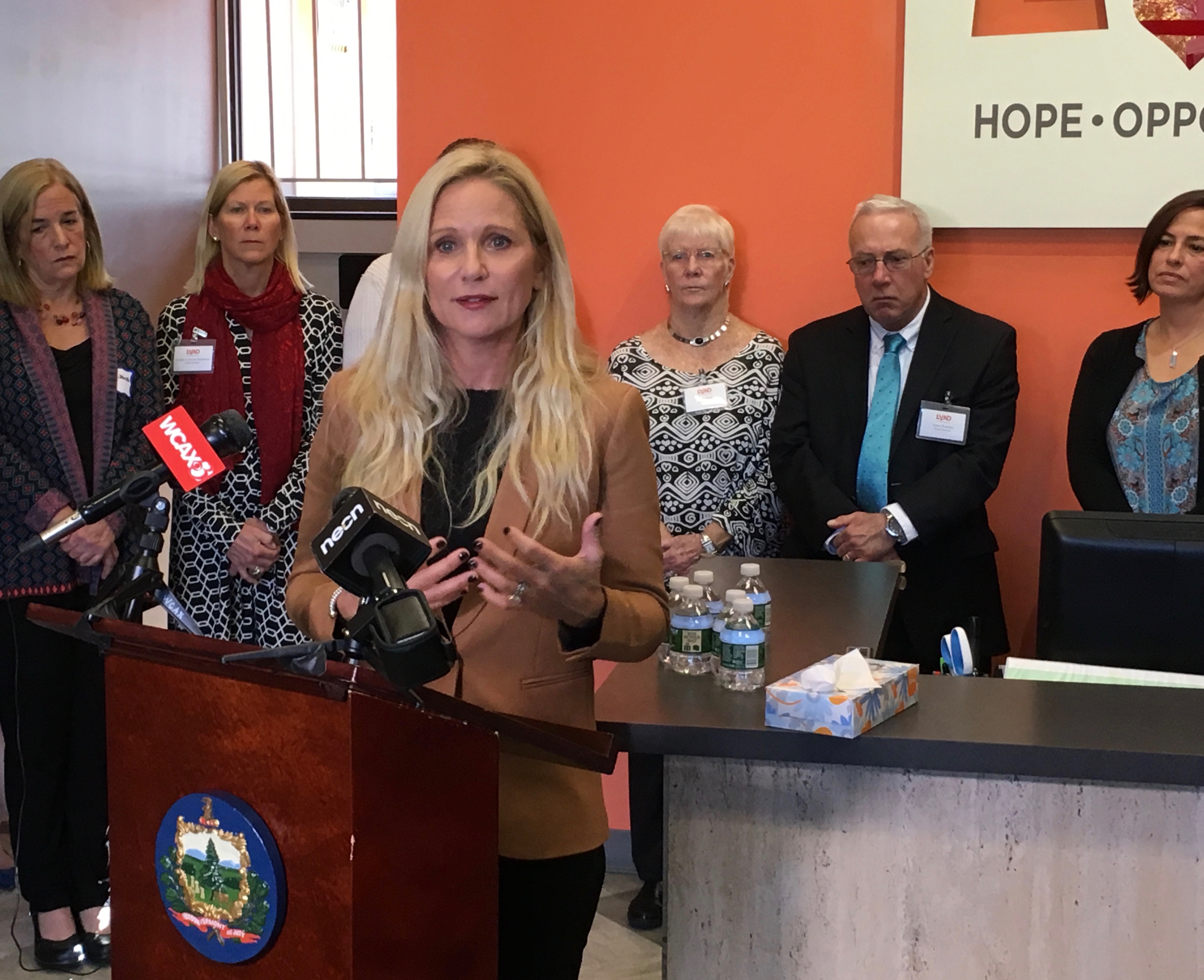 First lady of ND visits Vermont to learn about drug treatment system ...
