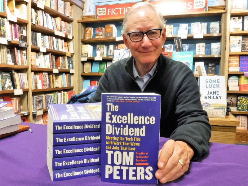 Tom Peters is still 'In Search of Excellence' - VTDigger