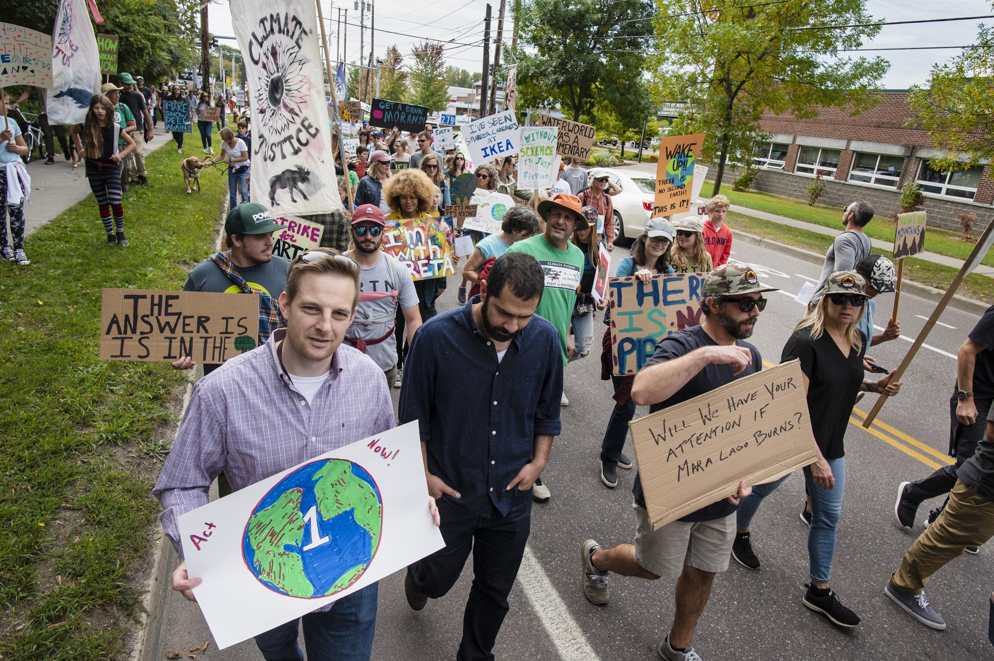 LIVE UPDATES: Vermonters rally to protest climate change - VTDigger