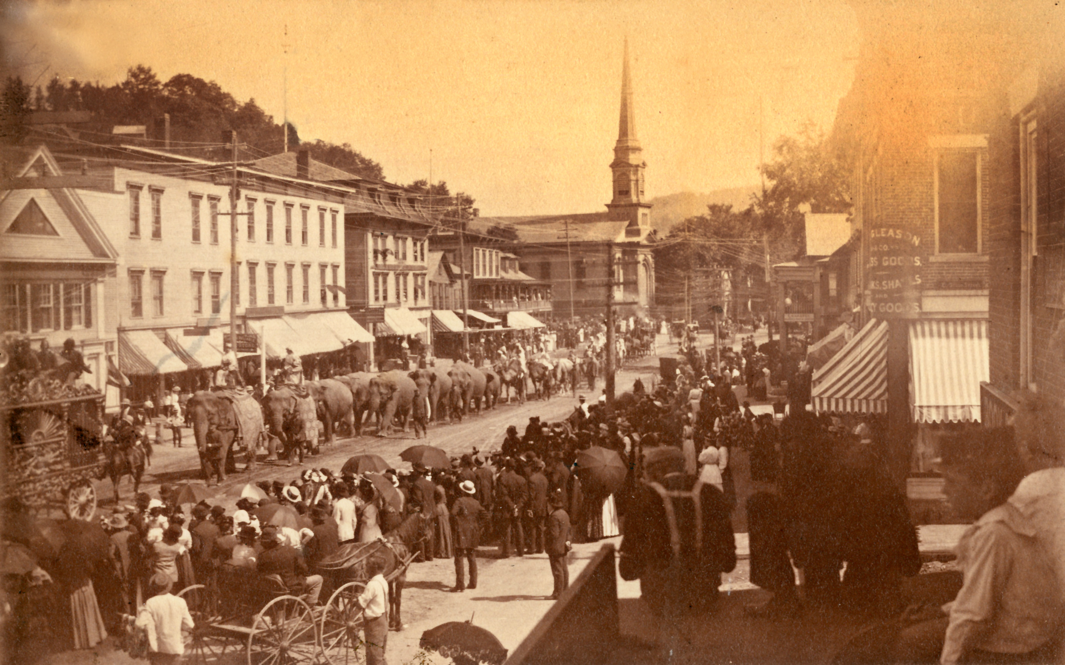 Then Again: Circuses brought the spectacular and the exotic to the ...