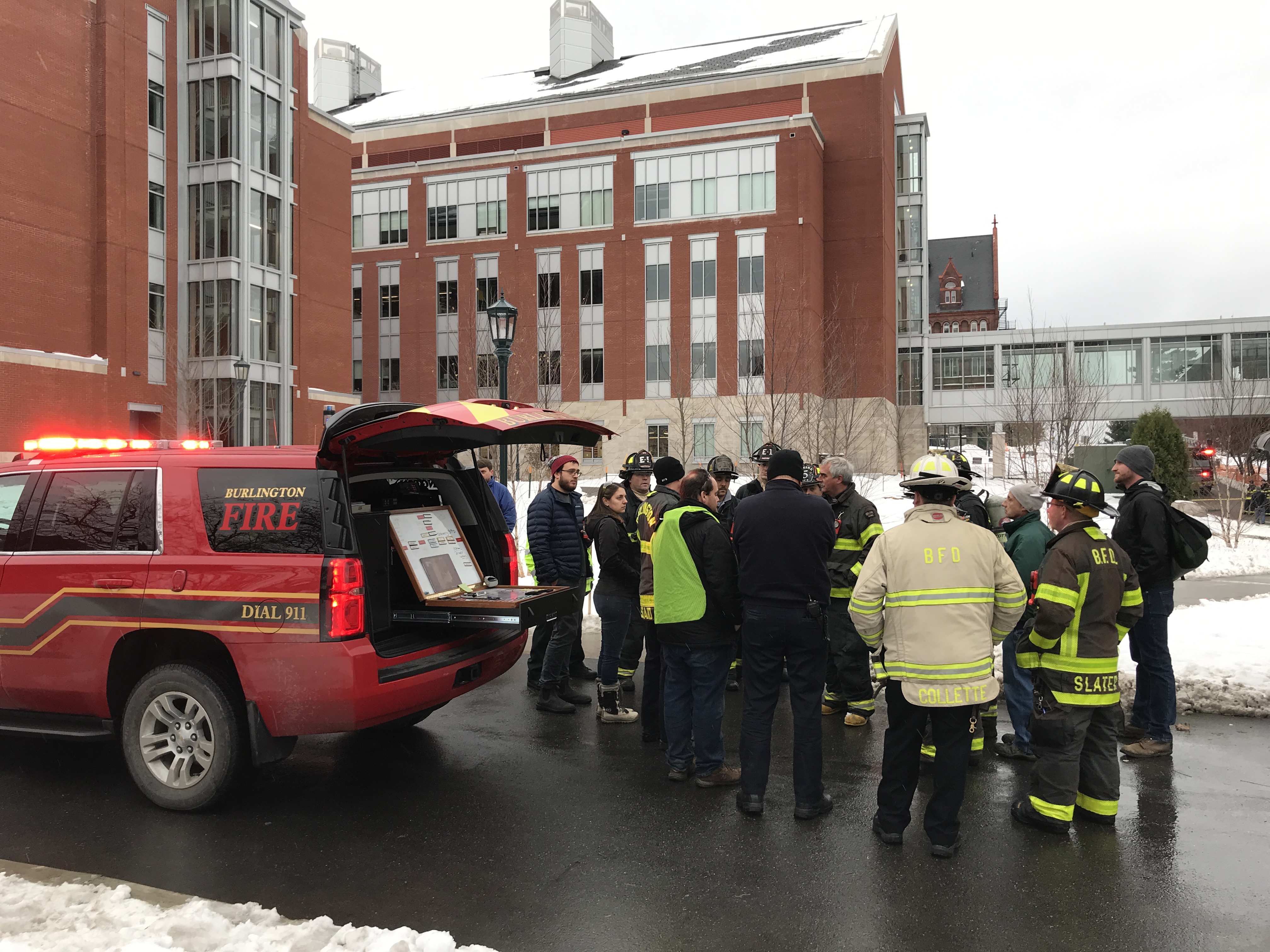 Fire temporarily closes UVM buildings - VTDigger