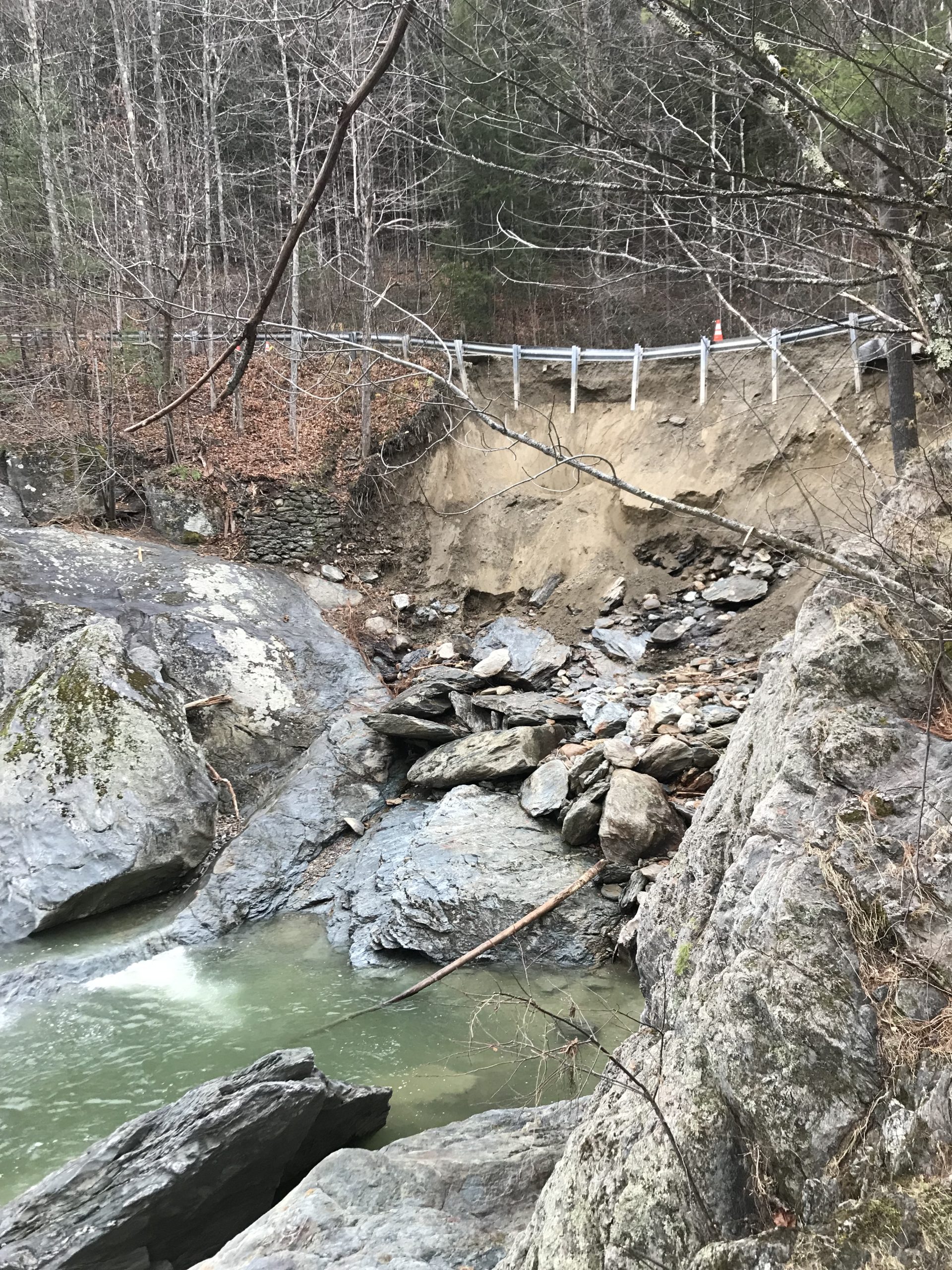 Huntington Gorge closed for the season after road washout last fall ...