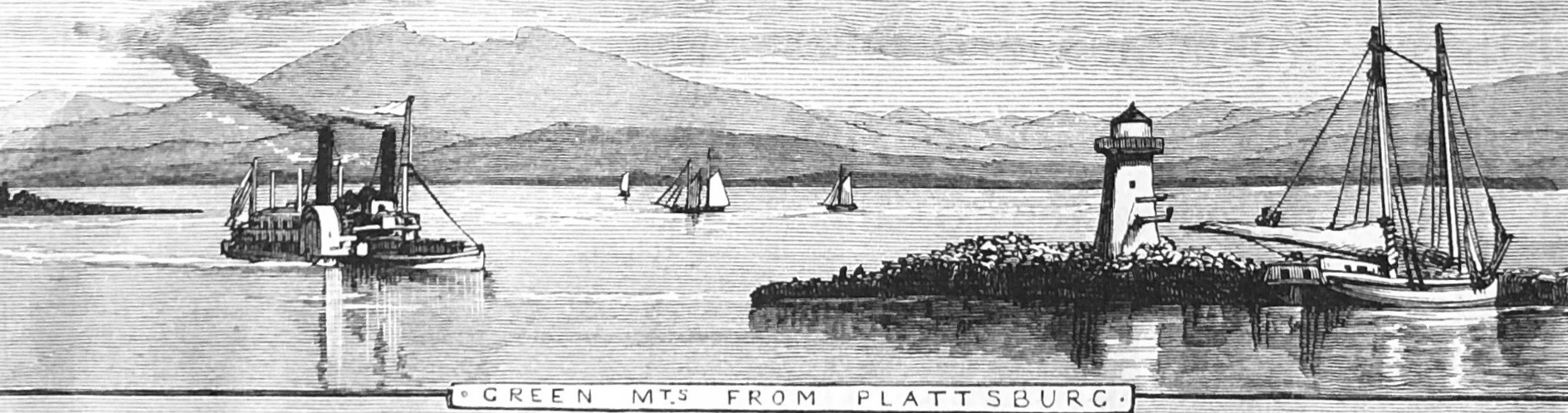Then Again: One of the first commercial steamboats plied Lake Champlain ...