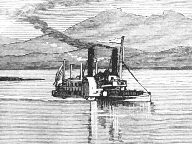 Then Again: One of the first commercial steamboats plied Lake Champlain ...