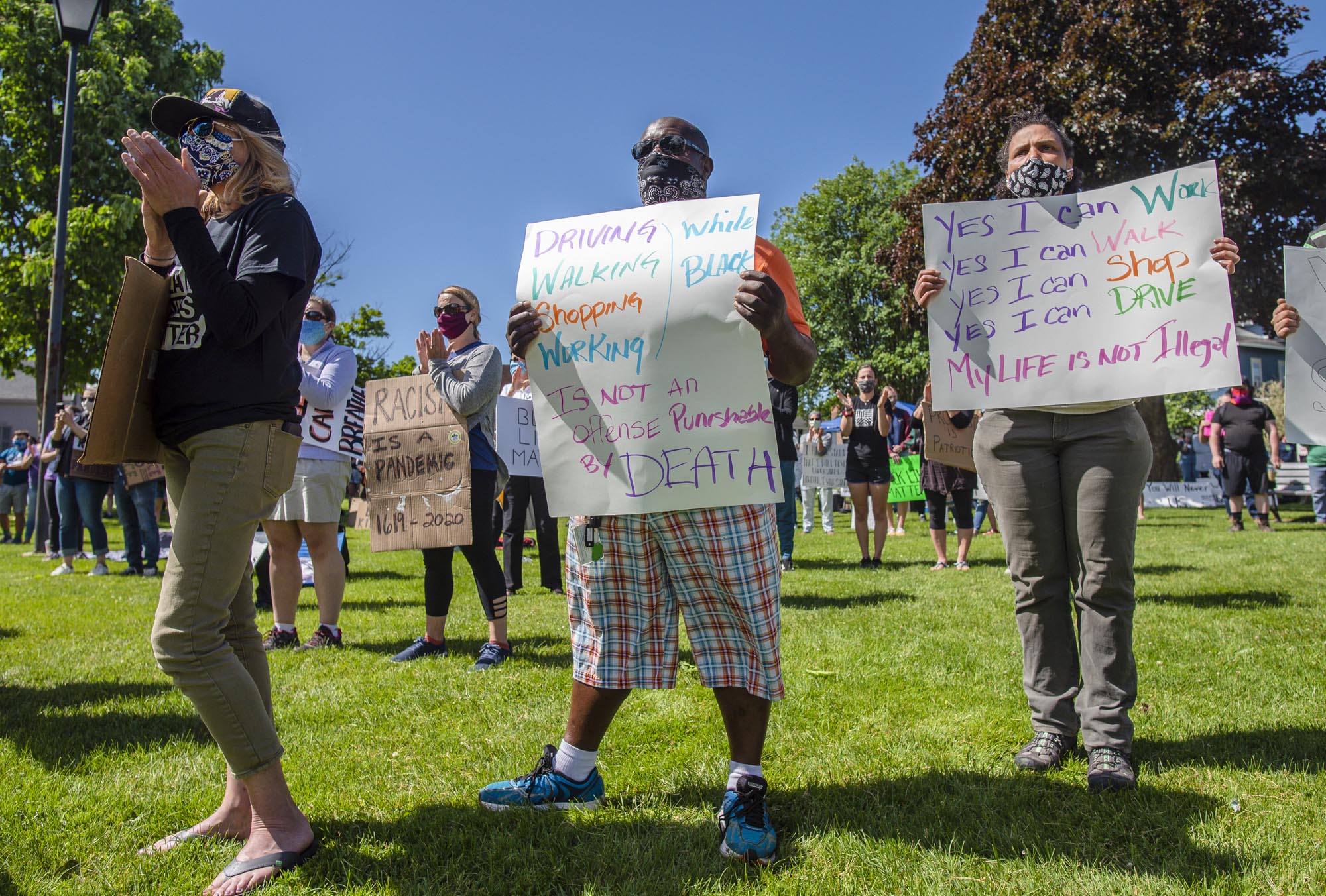 LIVE UPDATES: Racial justice protests in Vermont - VTDigger