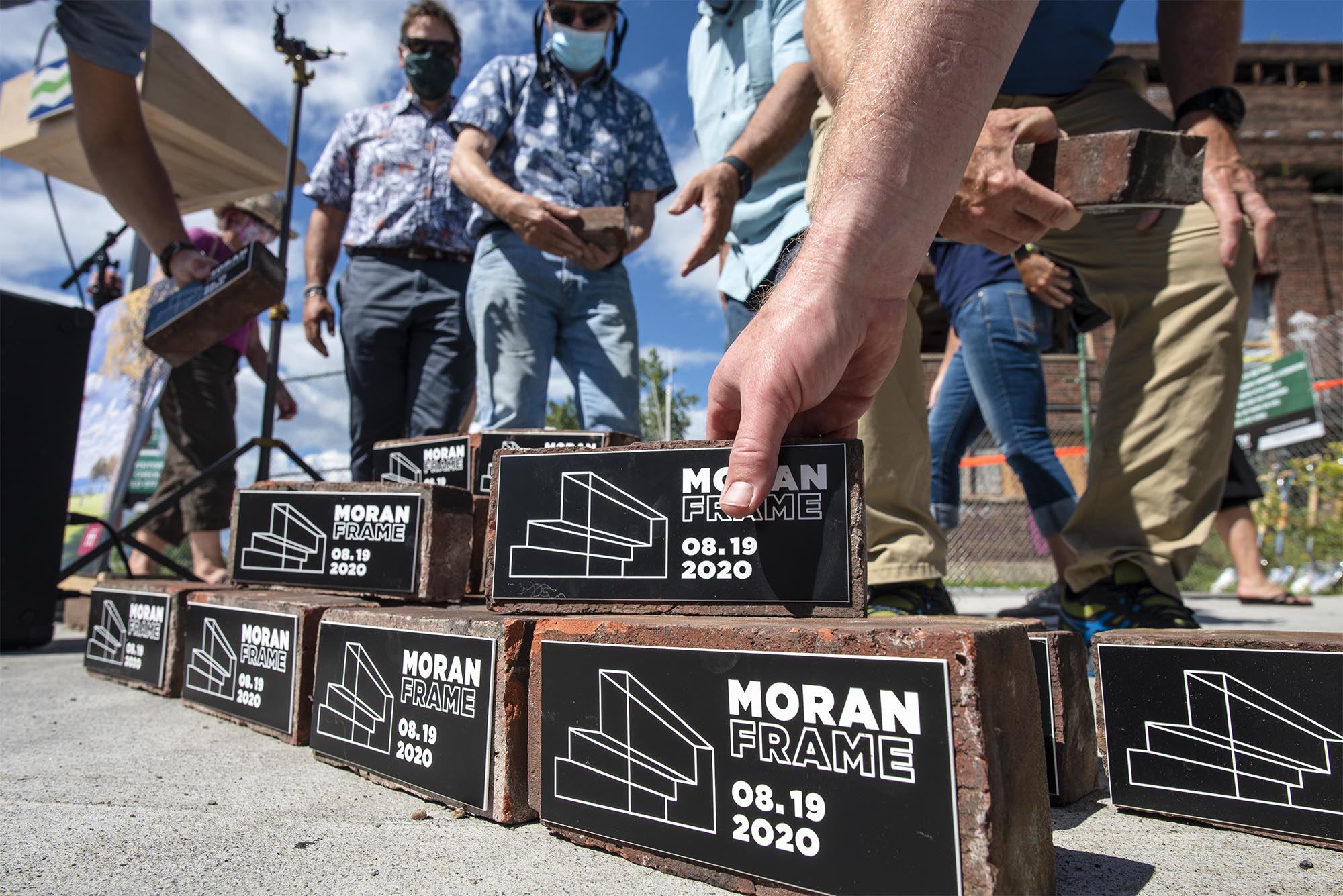 Construction crews break ground on ‘Moran Frame’ at Burlington ...