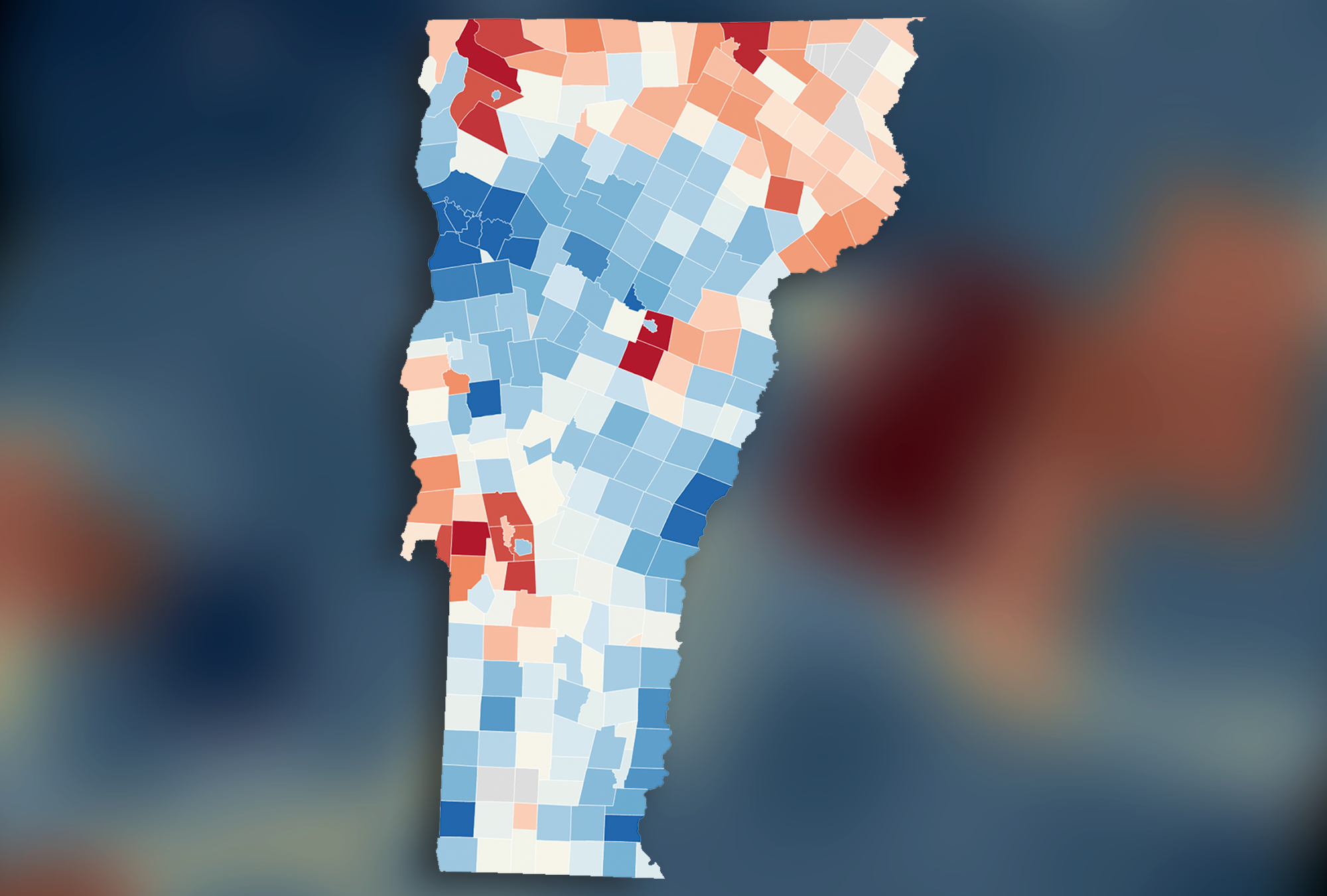 The breakdown in voter turnout this week, party by party, town by town ...