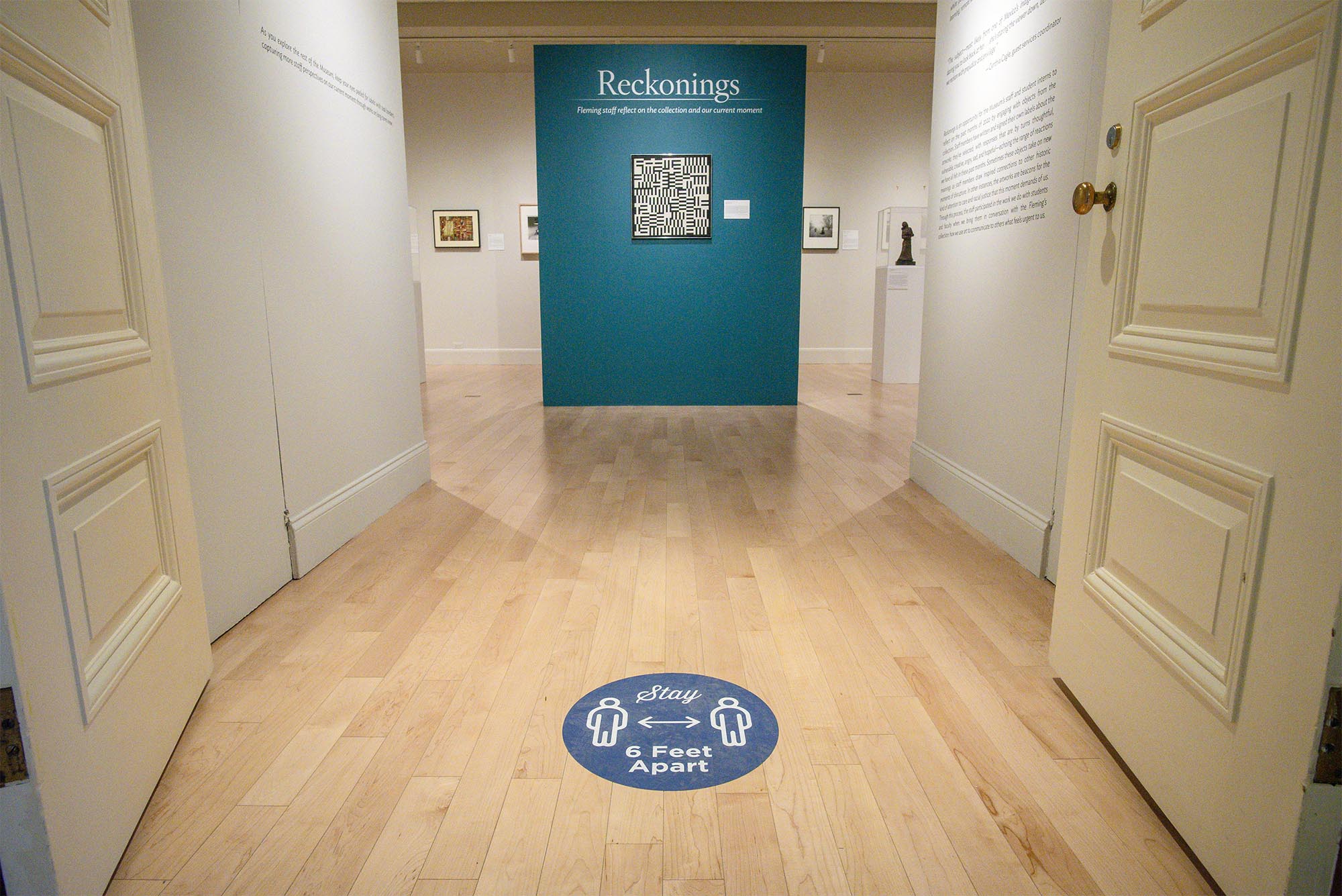 The staff chose the art for a UVM Fleming Museum exhibit that reflects ...