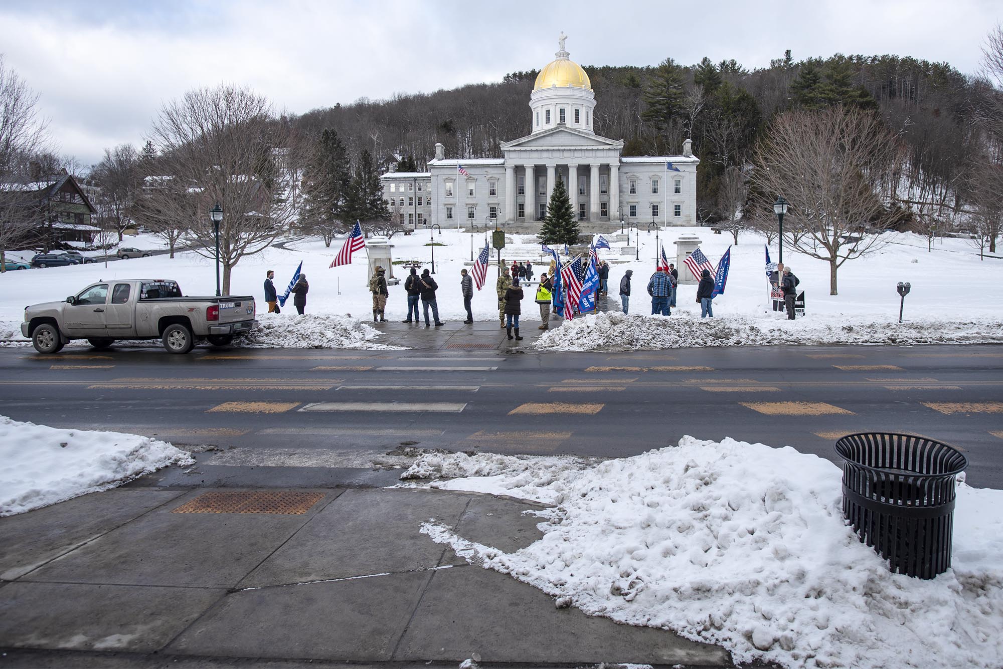 As rioters storm the Capitol, Vermont officials hold Trump responsible ...