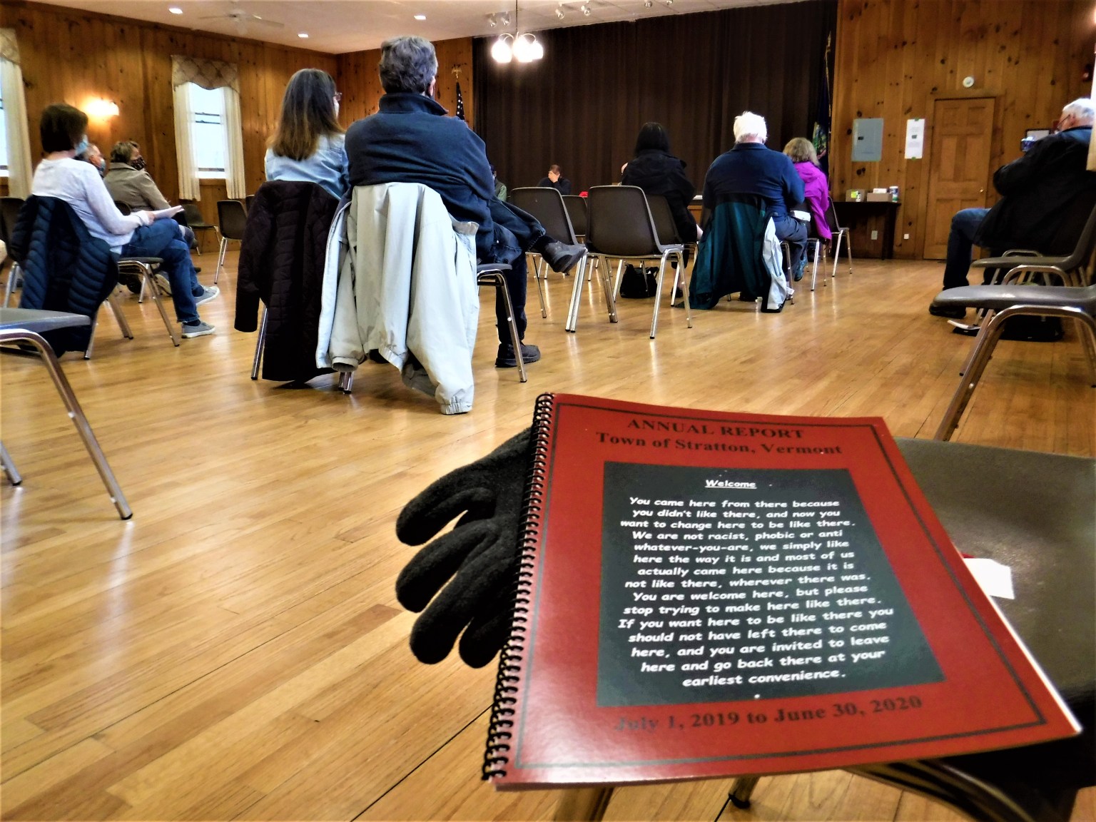 Stratton turns the page on its debate-sparking town report cover - VTDigger