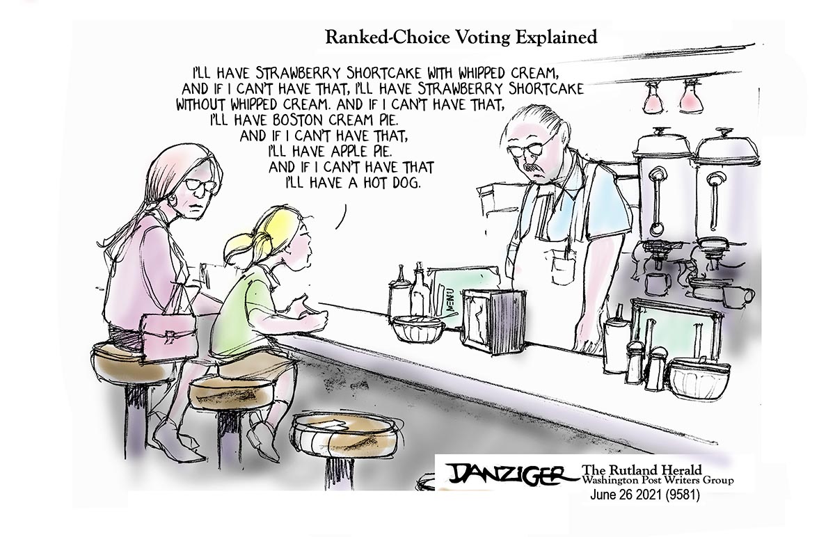 Danziger: Ranked-choice voting explained - VTDigger