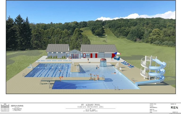 St. Albans City breaks ground on new municipal pool - VTDigger
