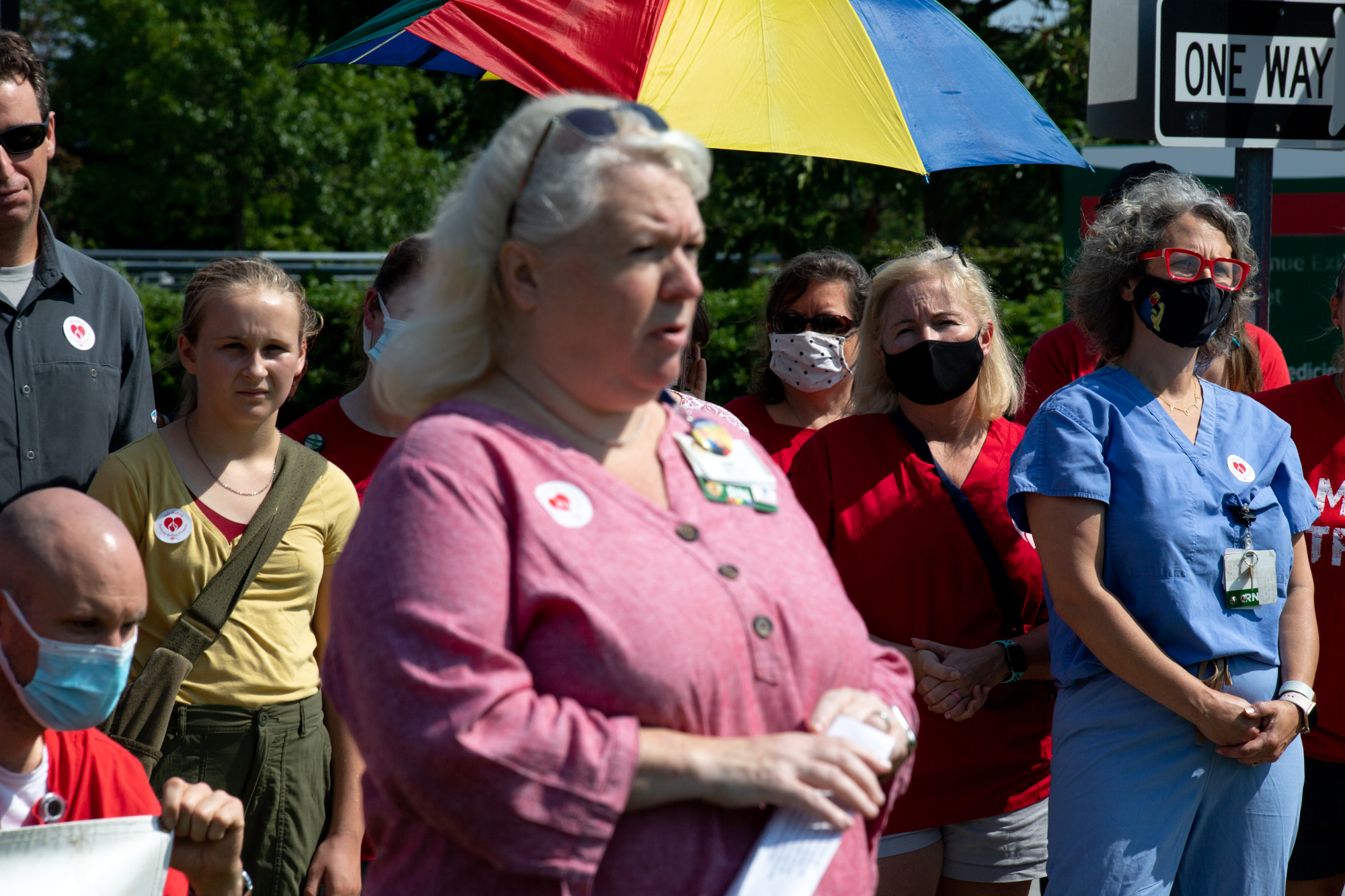 UVM Medical Center staff hold 'speak out' event before techs return to ...