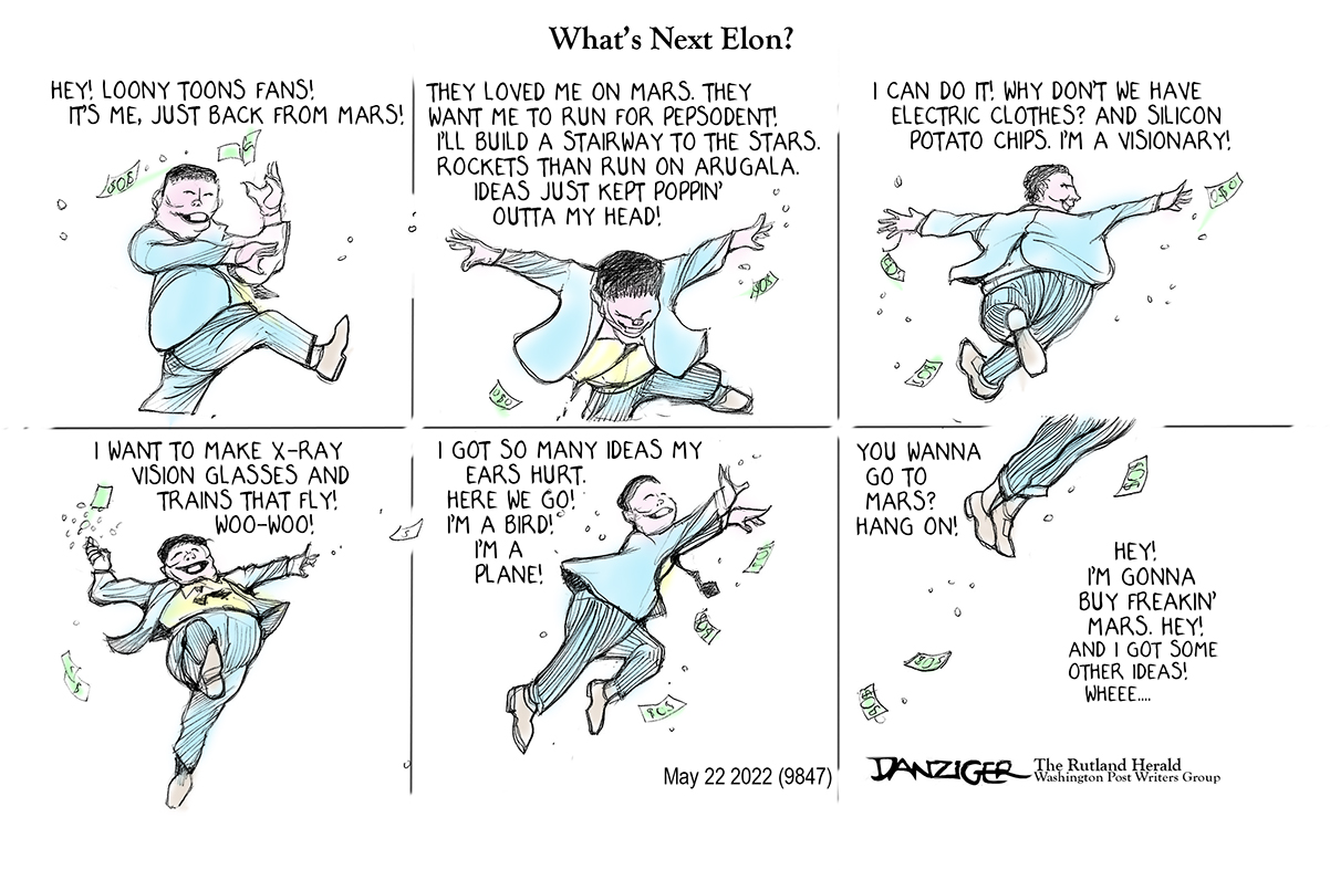 Danziger: What's Next, Elon Musk? - VTDigger