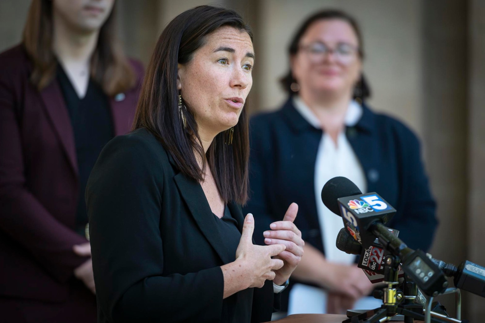 Sarah George defeats police-backed challenger in Democratic primary for ...