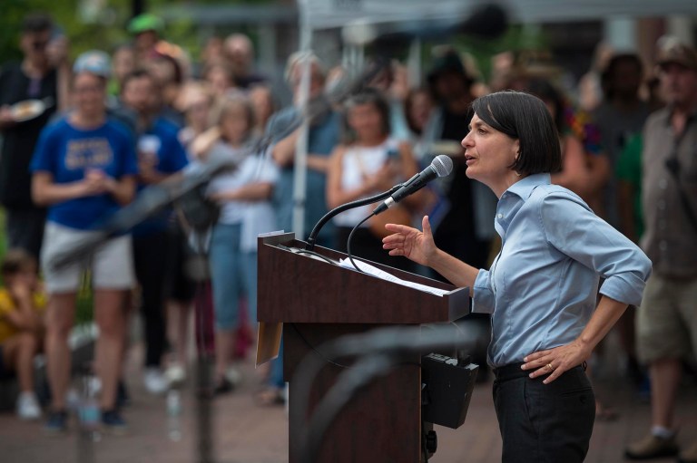 Bernie Sanders rallies support for Becca Balint in 3-stop campaign tour ...