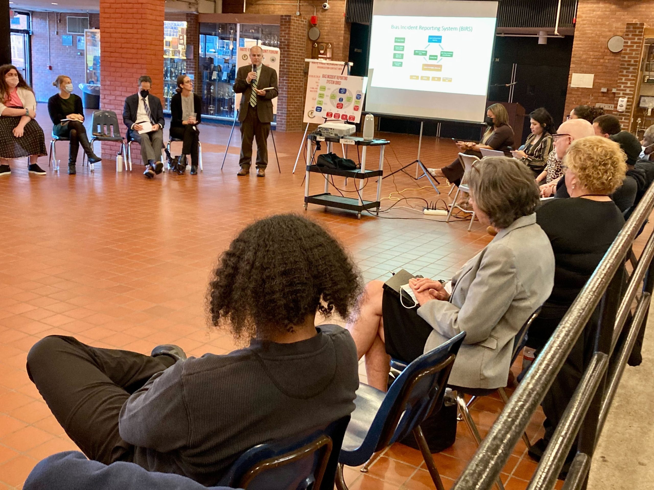 Community members discuss solutions to bias, discrimination and hate ...