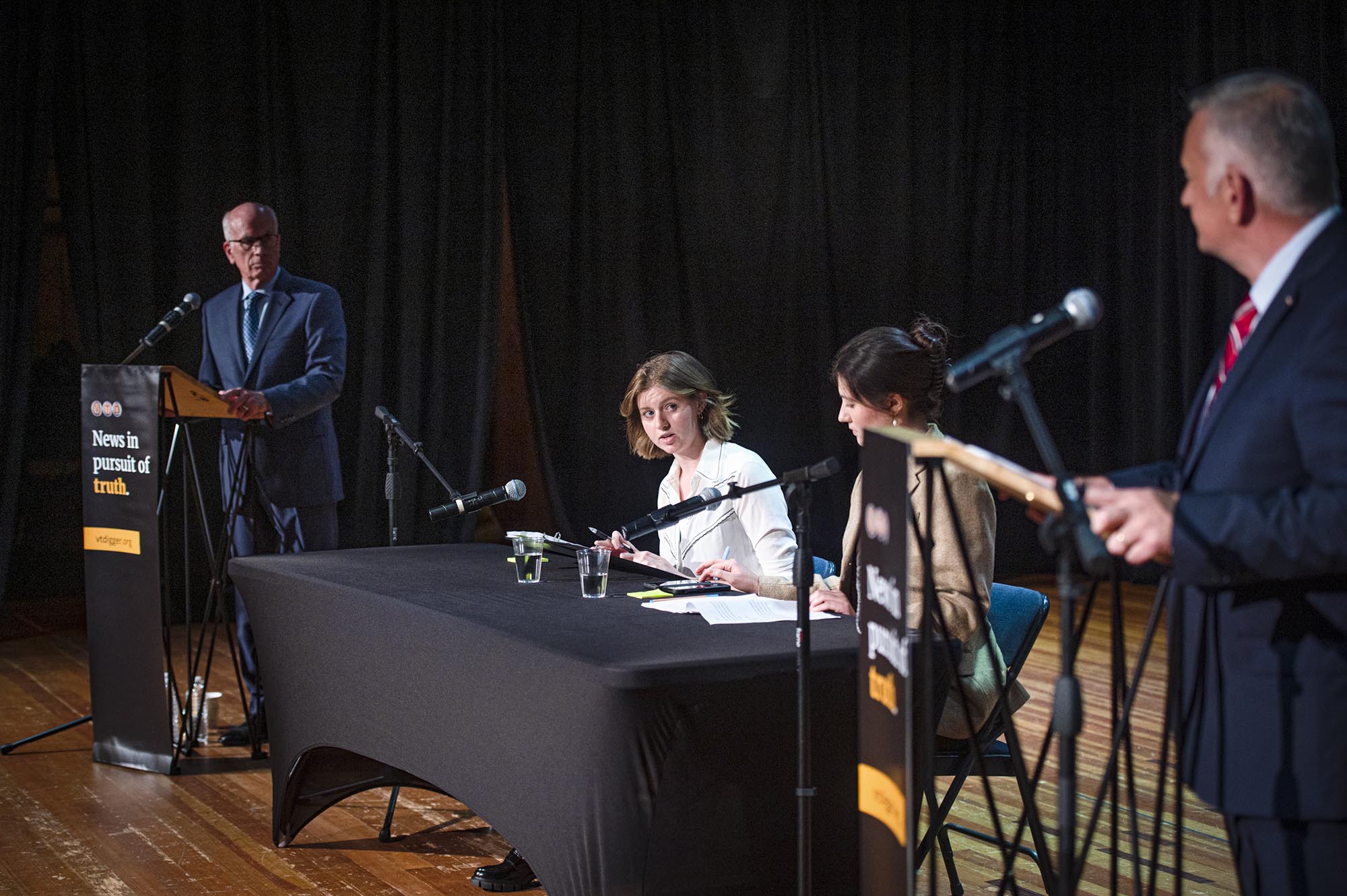 In their first debate, US Senate candidates Gerald Malloy and Peter ...