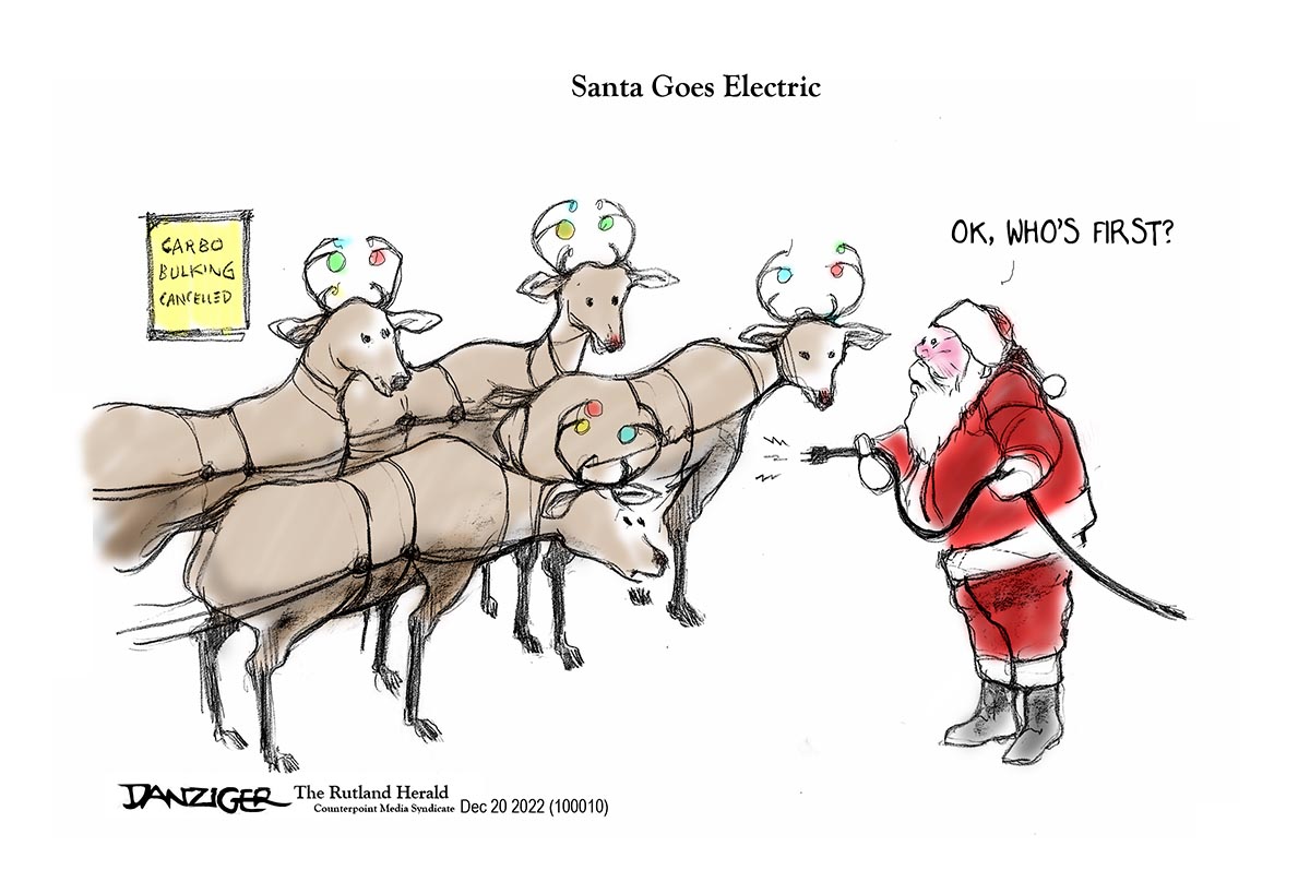 Danziger: Santa goes electric - VTDigger