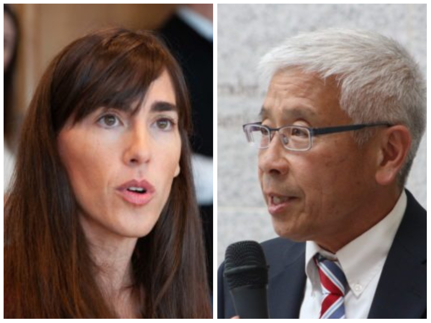 Ena Backus and Harry Chen departing Agency of Human Services - VTDigger