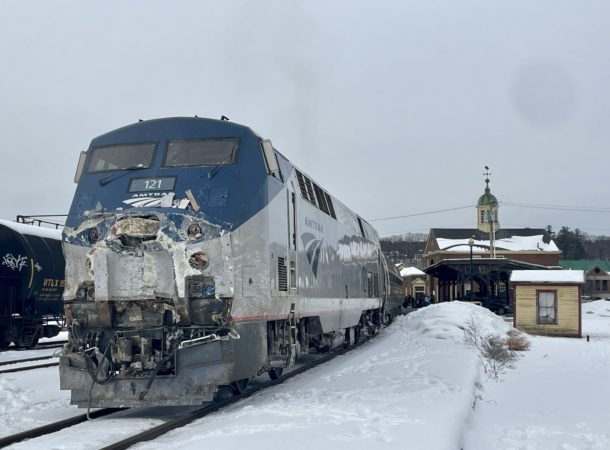 Amtrak passenger train strikes tractor-trailer in Sharon - VTDigger