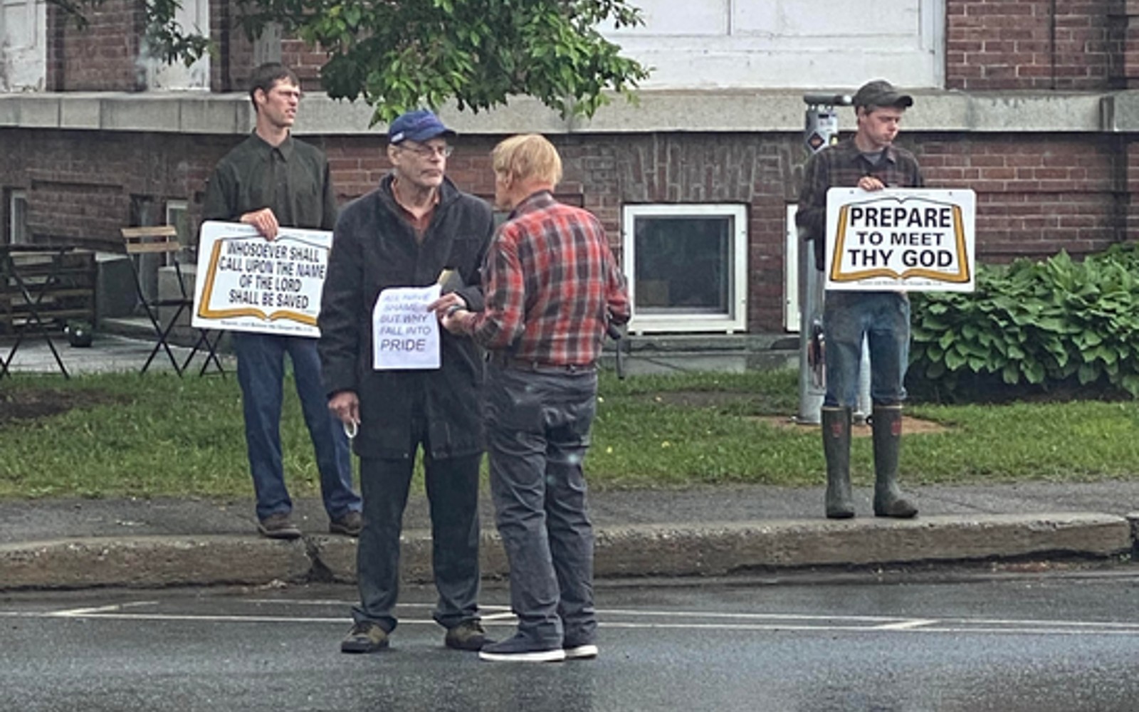 After being accosted by protesters at a queer poetry reading, a Vermont ...