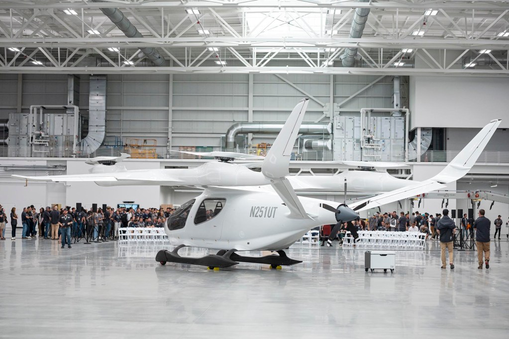BETA unveils its electric aircraft production facility in South ...
