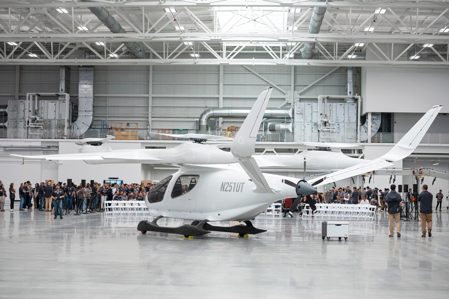BETA unveils its electric aircraft production facility in South ...