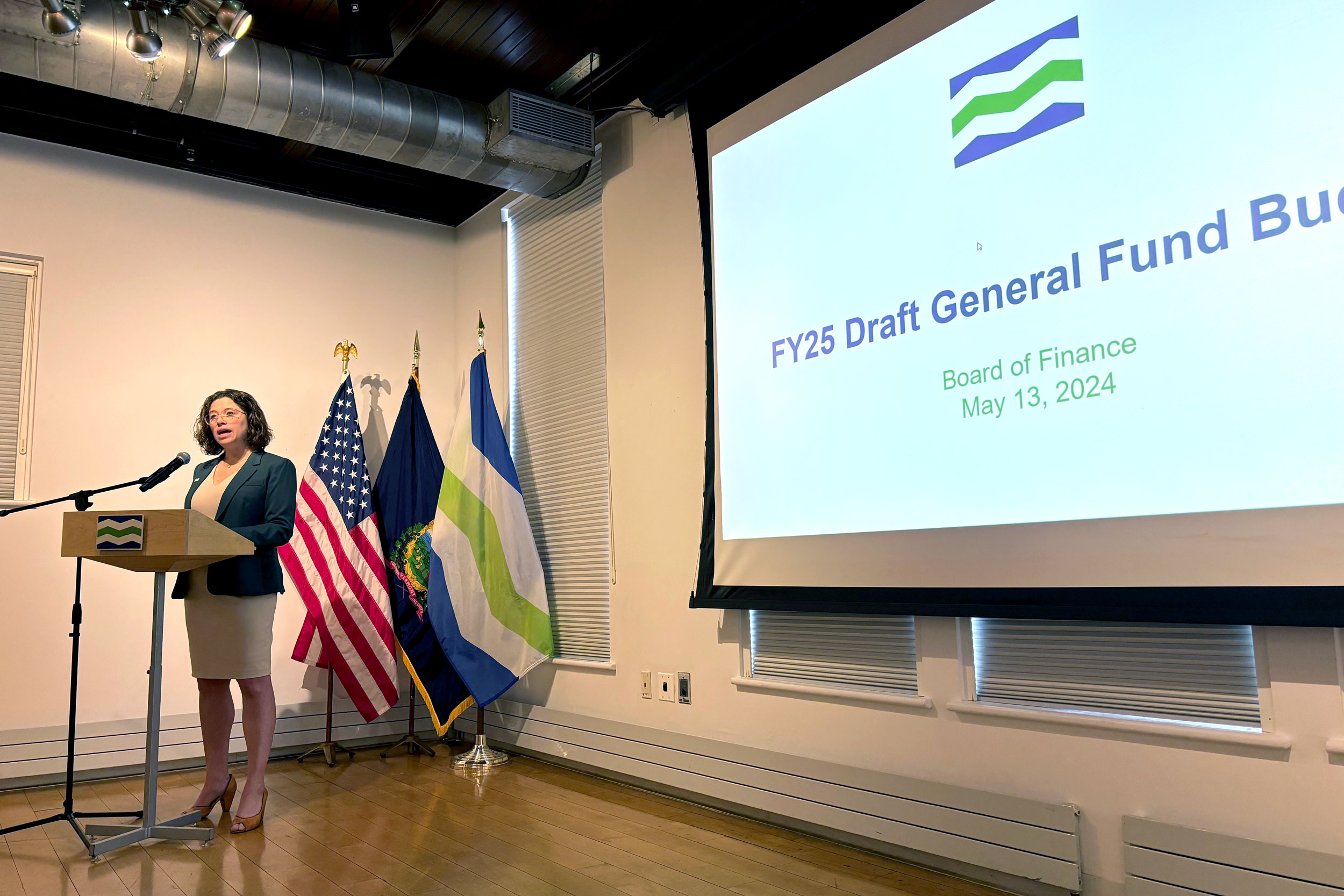 Burlington mayor proposes closing budget gap with one-time funds, tax ...