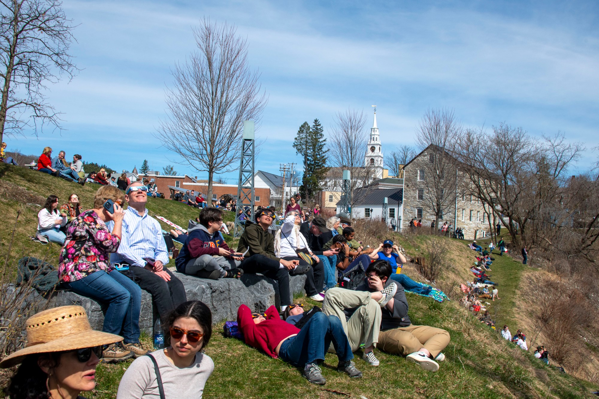 Middlebury scientists revel in their first total solar eclipse - VTDigger
