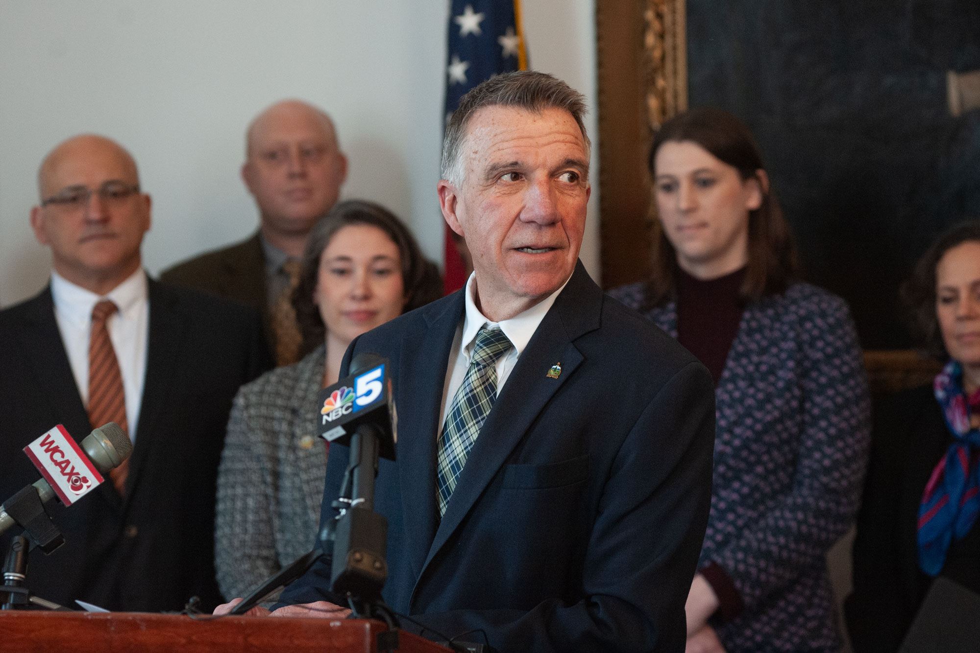 Tri-partisan group of lawmakers joins Phil Scott to pitch sweeping ...