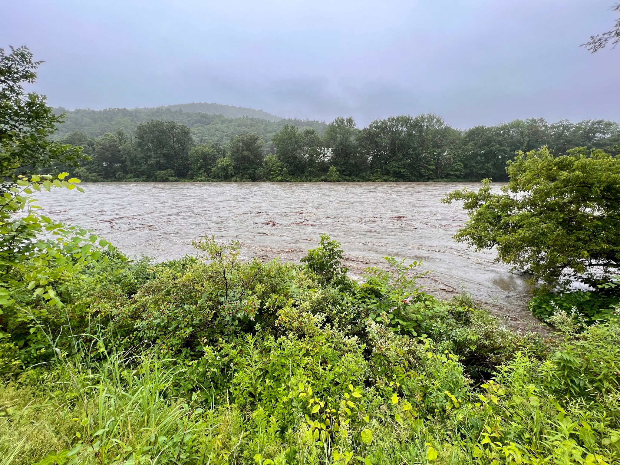 ‘A whole forest is floating down’ the White River - VTDigger