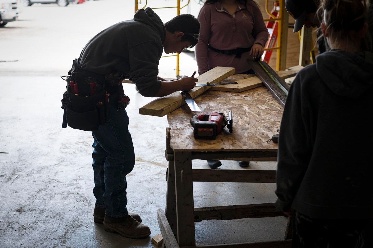 Promising Jobs: Tech centers and apprenticeships teach carpentry skills ...