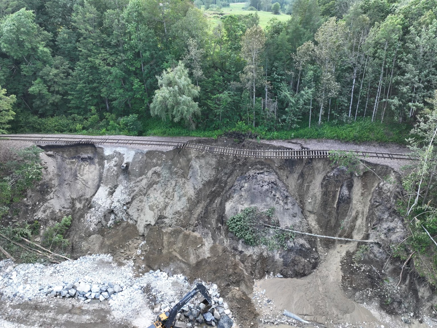 Repairs near completion on Vermont’s flood-damaged freight rail ...