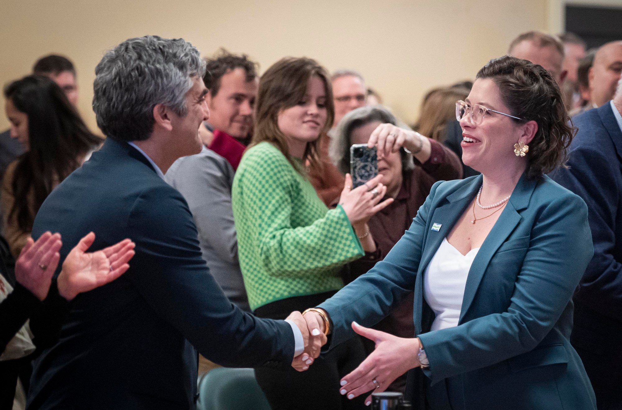 Upon taking office, Burlington Mayor Emma Mulvaney-Stanak pledges to ...