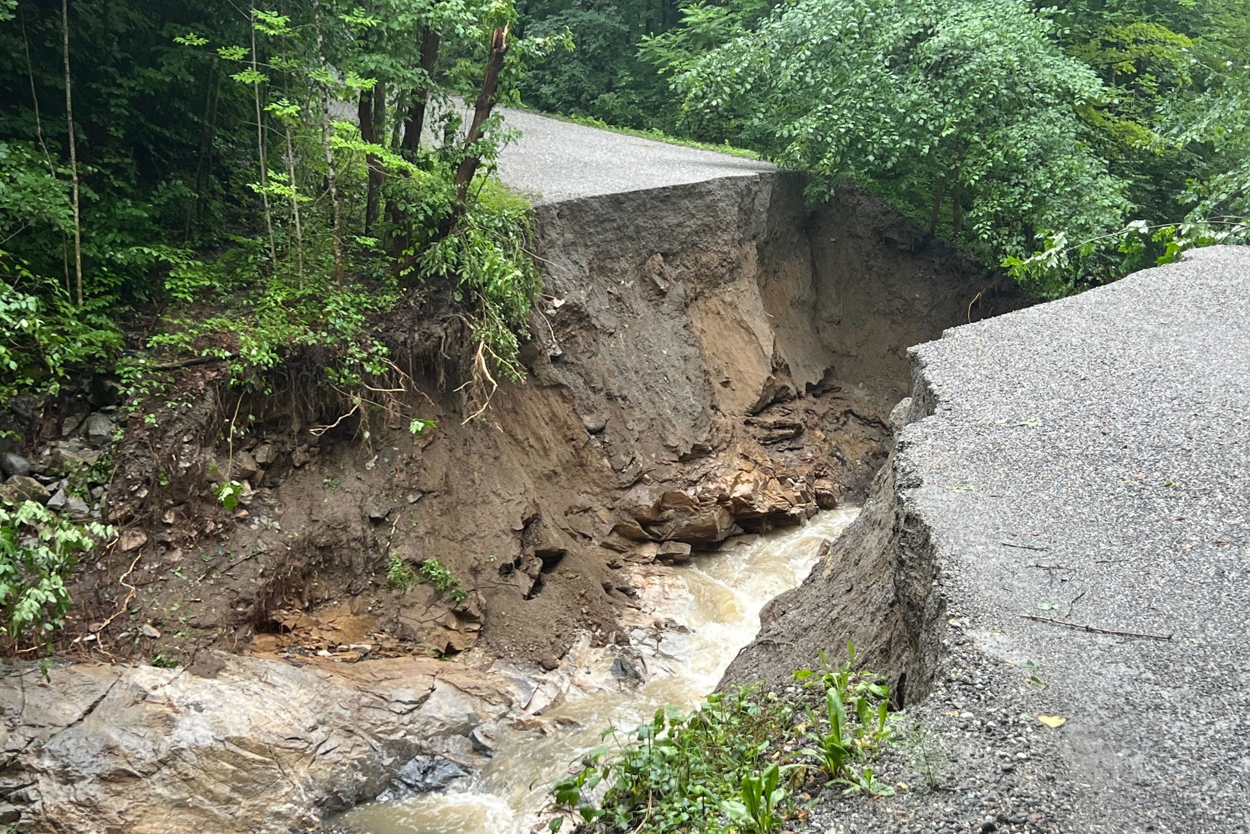 Rains wreak havoc on Hinesburg roads - VTDigger