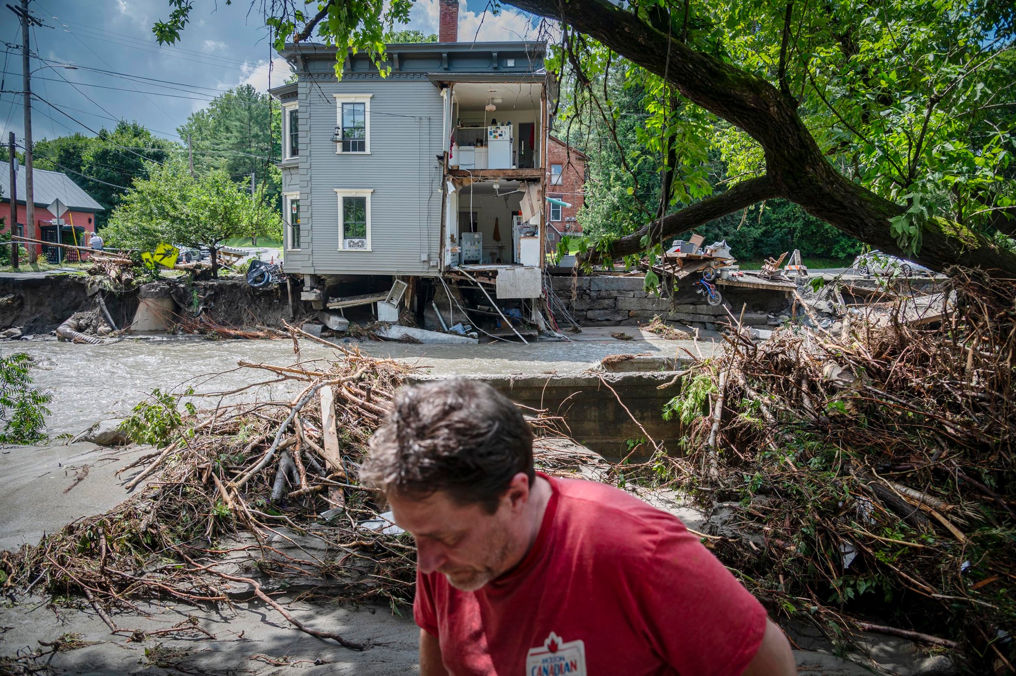 PHOTOS: Vermont responds to effects of overnight flooding - VTDigger
