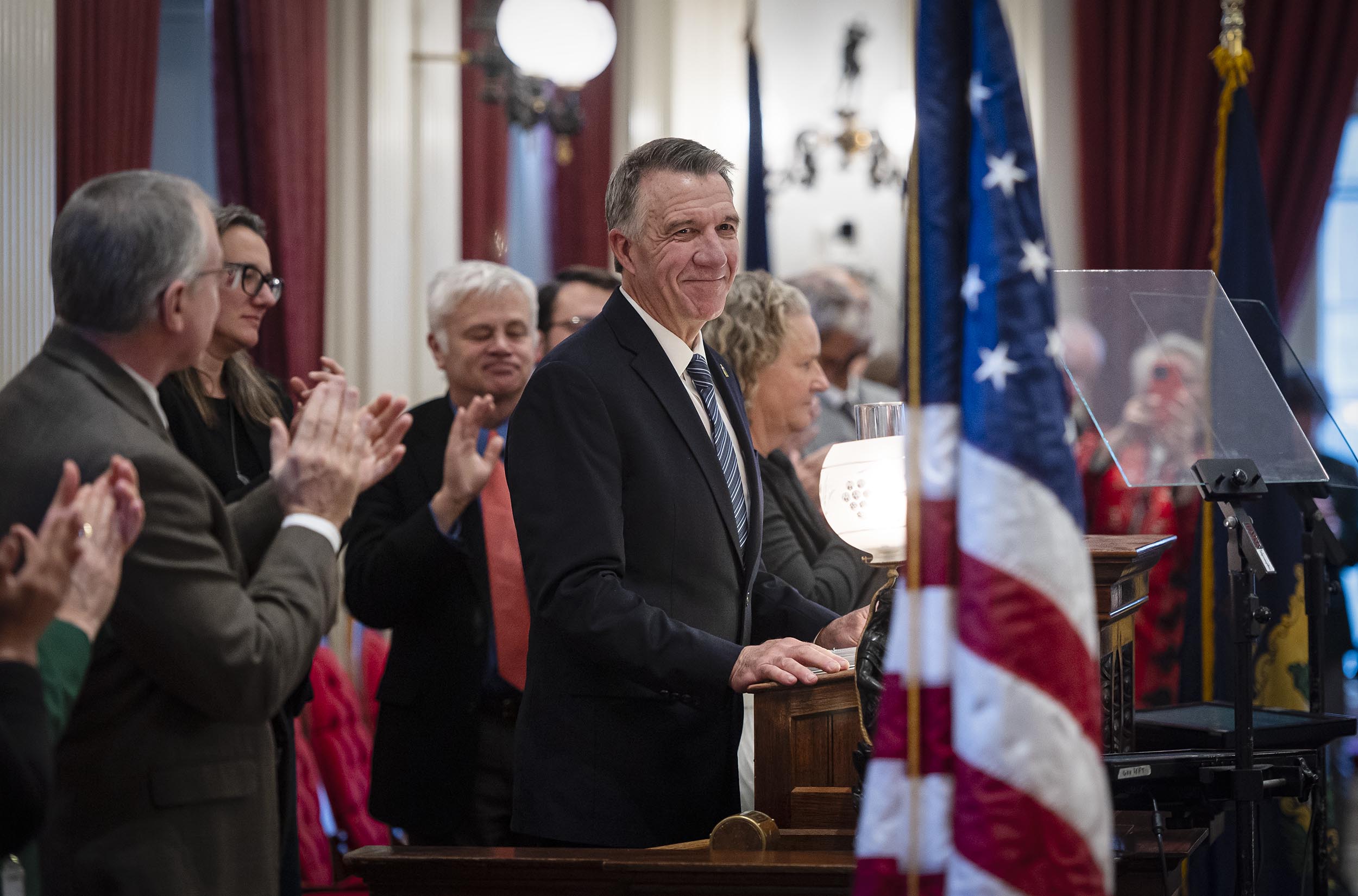 In 5th inaugural address, Gov. Phil Scott says housing and education ...