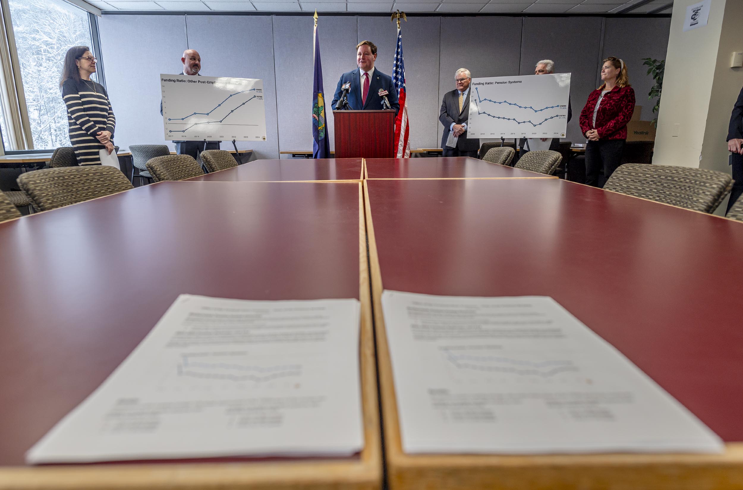 Vermont officials tout positive trends for major state pension funds ...