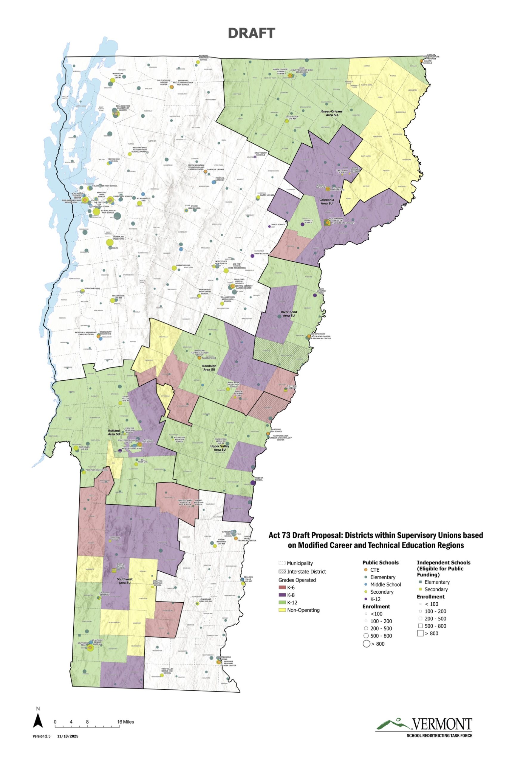 Vermont’s school redistricting task force proposes voluntary mergers ...